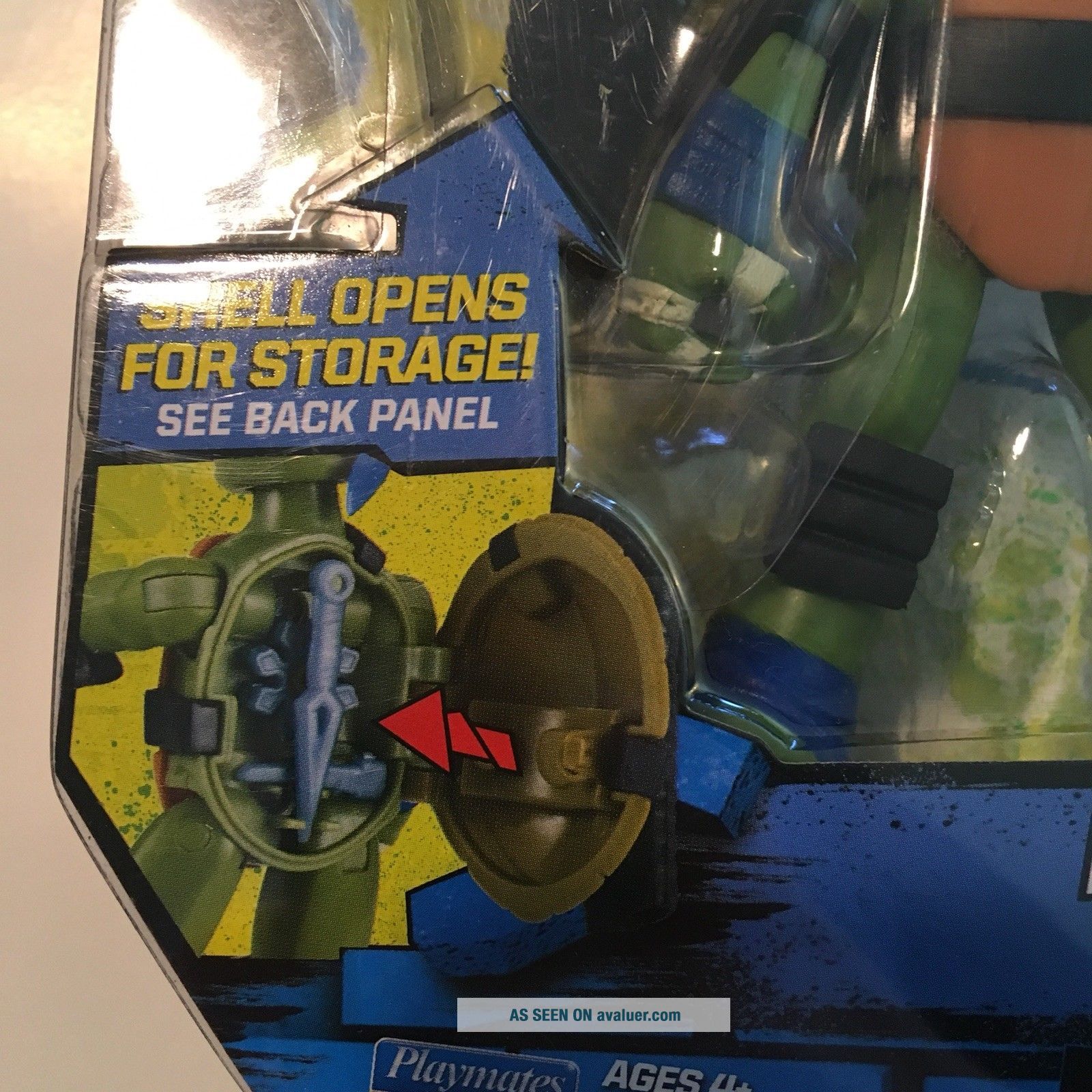 Tales Of The Teenage Mutant Ninja Turtles Battle Shell Leonardo Figure ...