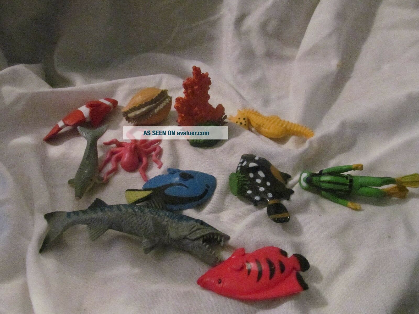 Safari Ltd Sea Life Ocean Fish Salt Water Seal Life Figures Scuba Diver ...