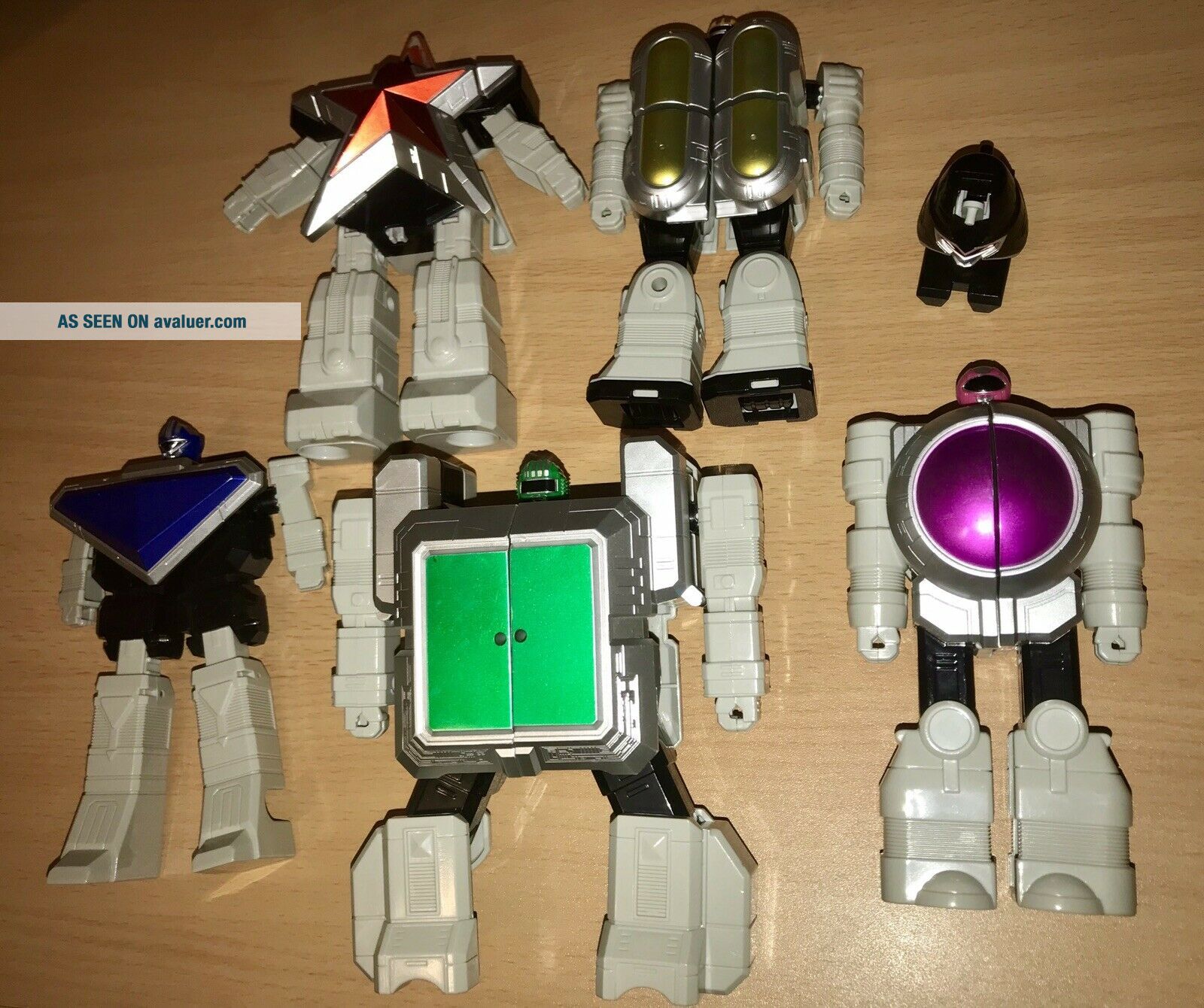 Vintage 1996 Bandai Power Rangers Deluxe Zeo Megazord Zords | #8821246