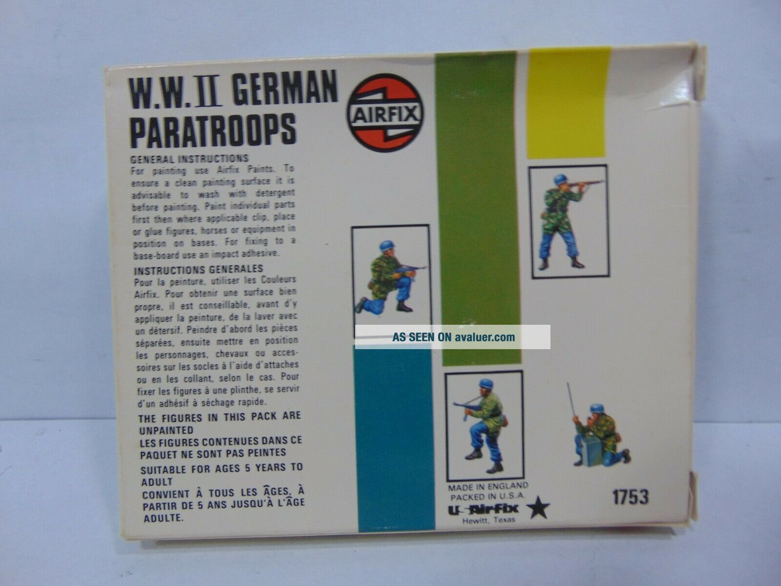 Vintage AIRFIX WW2 German Paratroopers | #8820182