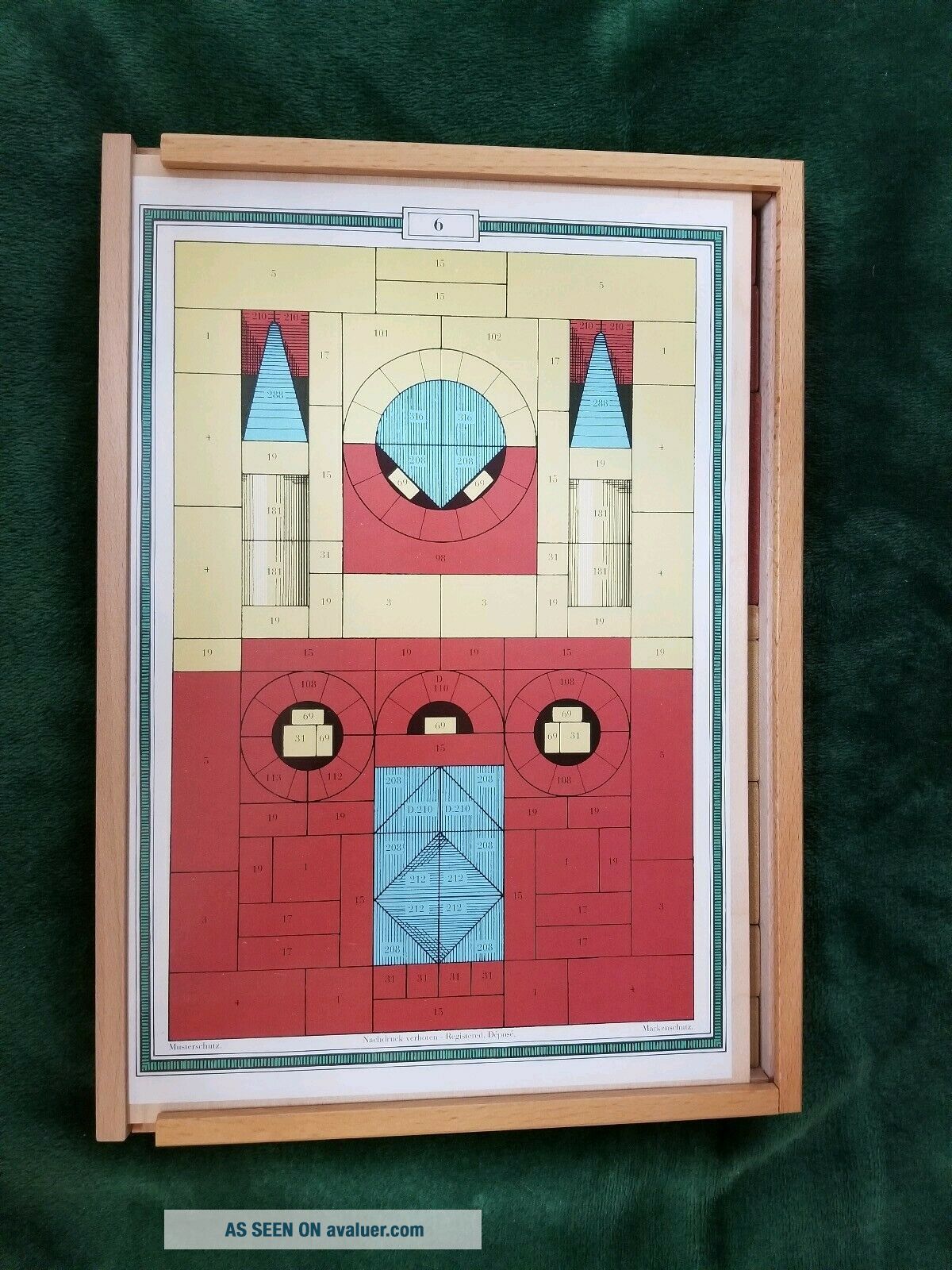 Anker - Steinbaukasten Classic Anchor Stone Building Blocks No. 6 ...
