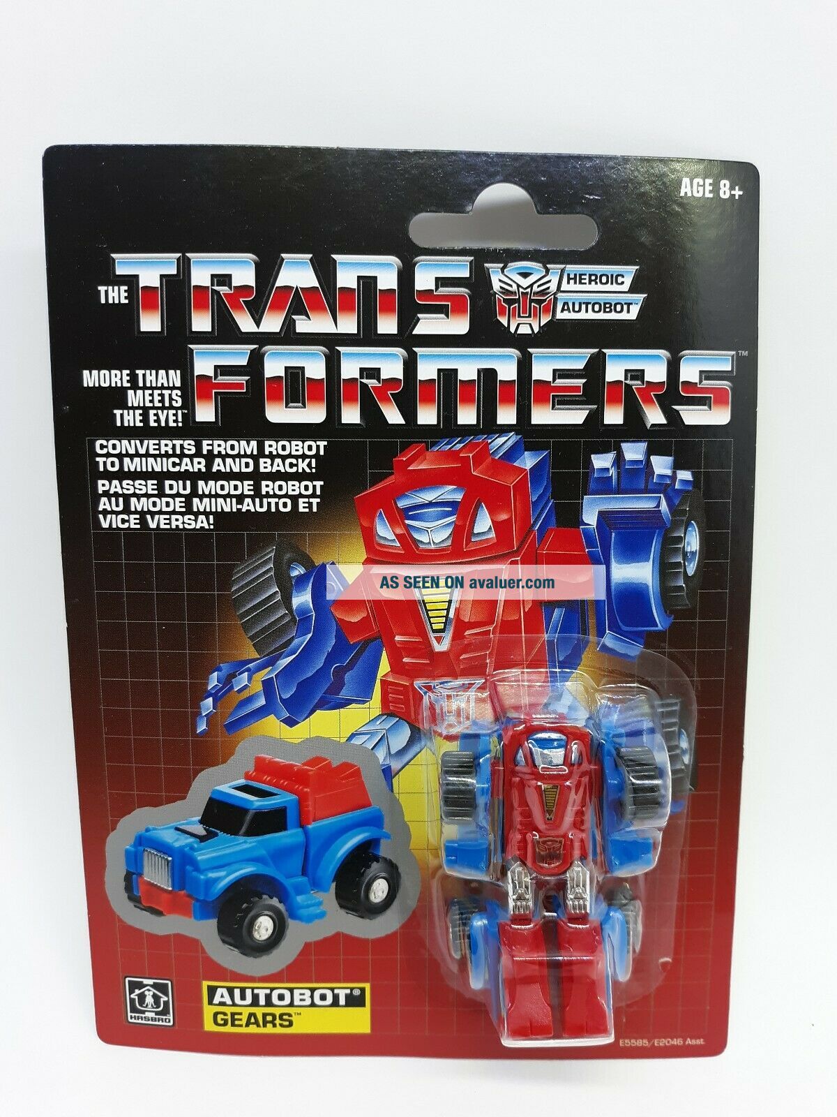 Hasbro Transformers G1 Reissue Autobot Gears Walmart Exclusive Read ...