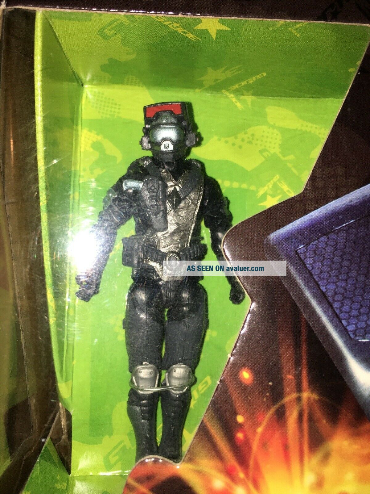 2009 GI Joe Rise Of Cobra Night Raven Jet Plane W/ Air Viper Figure ...