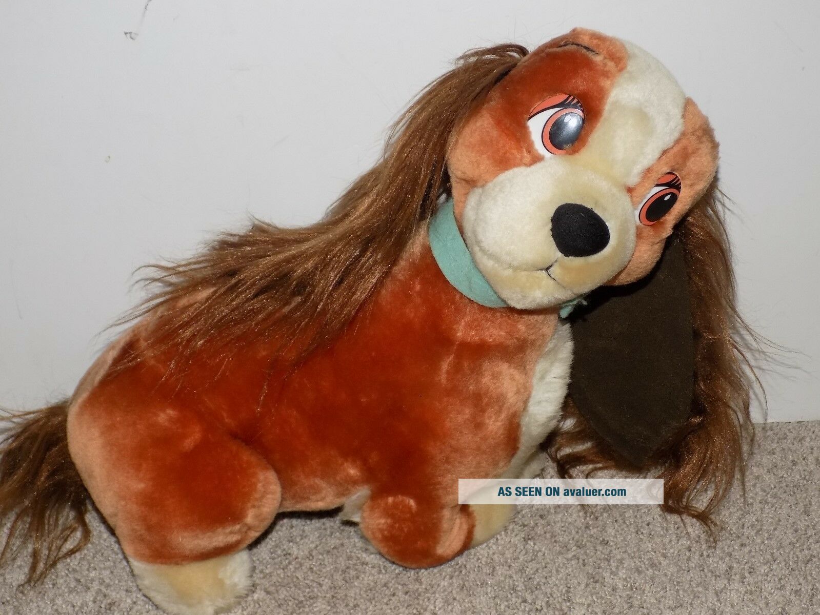 Vintage Large Lady And The Tramp Plush Dolls Disneyland Walt Disney ...
