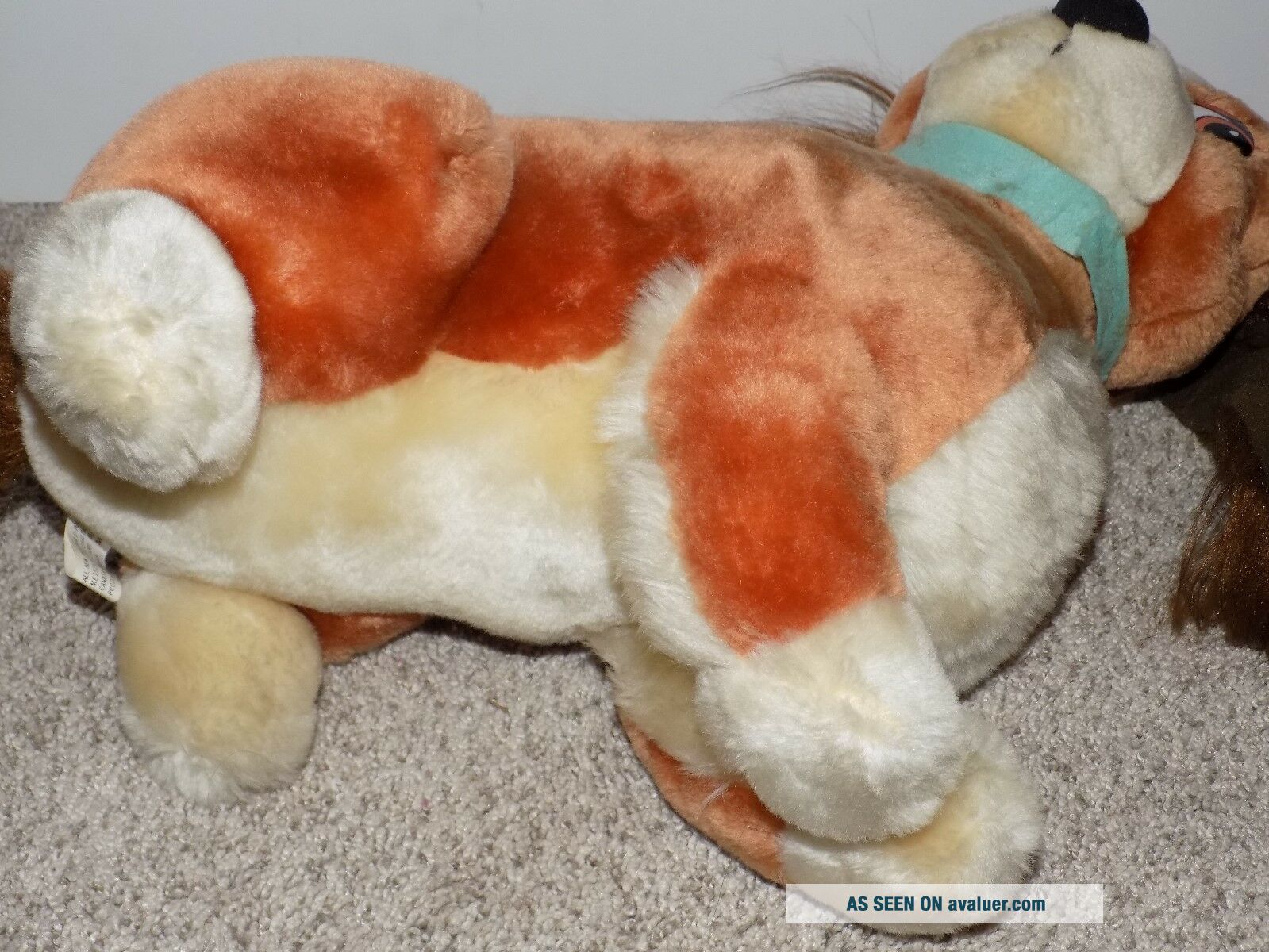 Vintage Large Lady And The Tramp Plush Dolls Disneyland Walt Disney ...