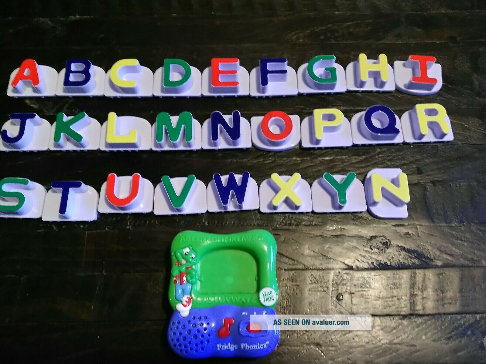 LEAP FROG Fridge Phonics Magnetic Alphabet Learning Console A - Z ...