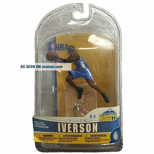 Mcfarlane Sportspicks: NBA Mini Figures Allen Iverson Action Figure Toy ...
