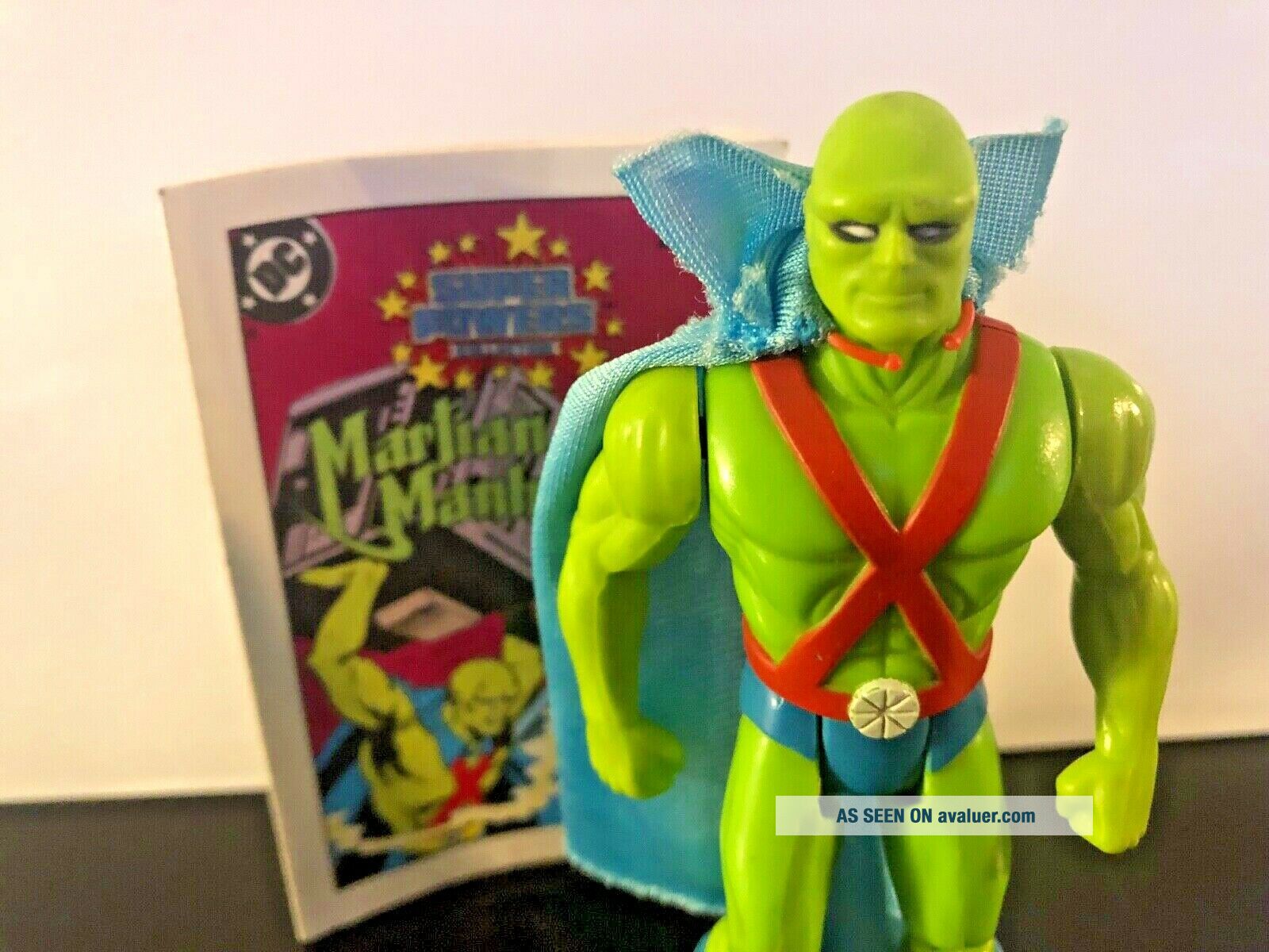 Kenner Powers COMPLETE Martian Manhunter With Cape And Mini Comic ...