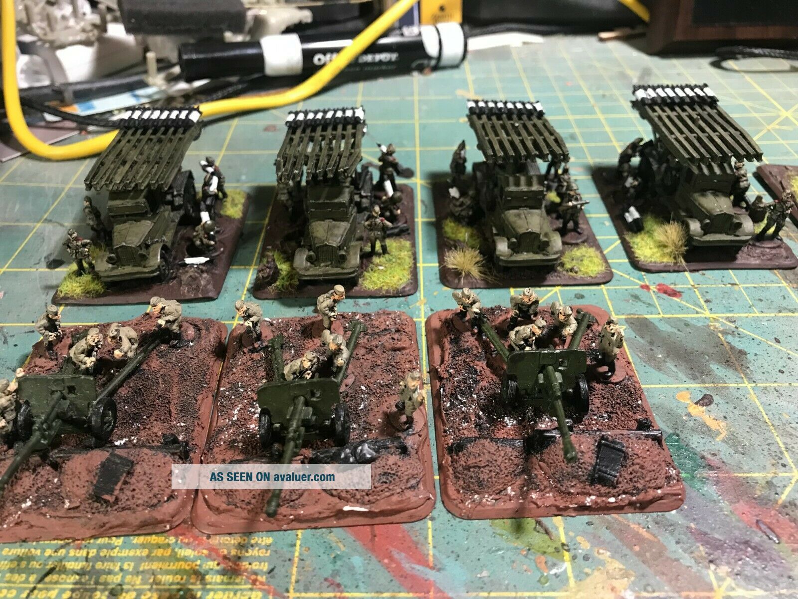 Flames Of War Soviet Katyushas, Heavy Mortars, Artillery | #8846849