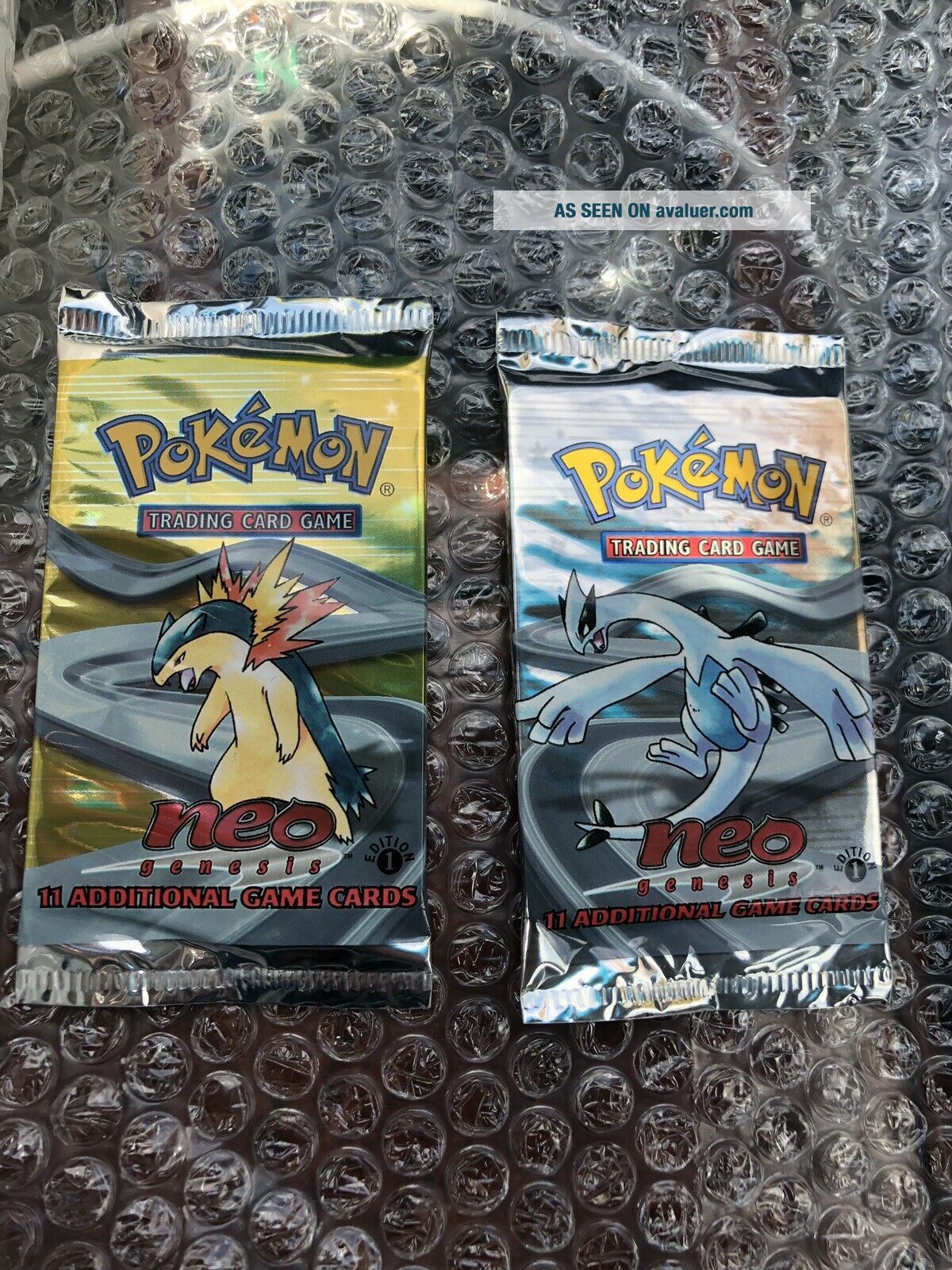 Pokemon Neo Genesis First (1st) Edition Booster Pack - Unweighed ...