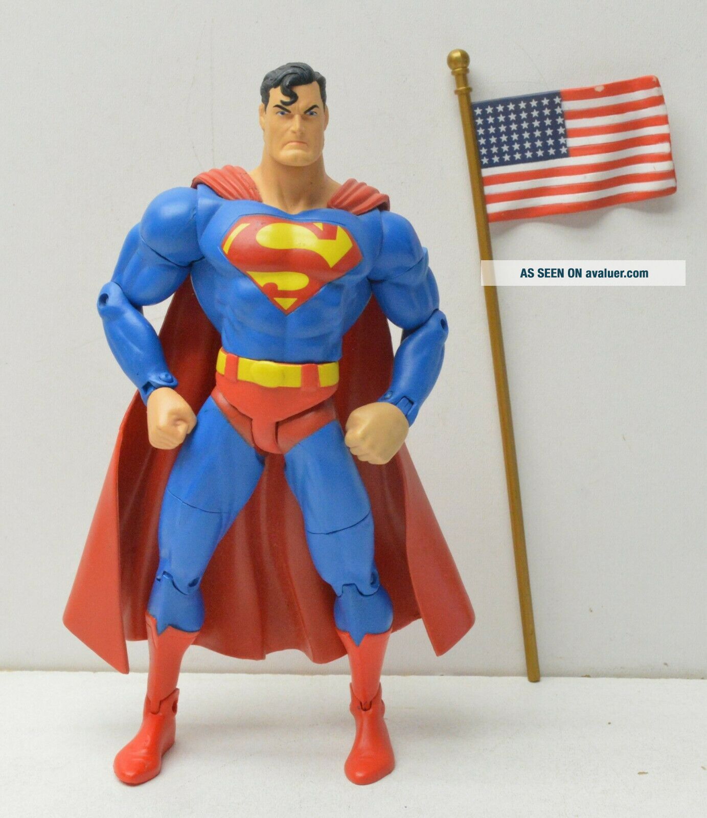 Superman (Mean Face) Action Figure DC Direct JLA Justice League Series ...