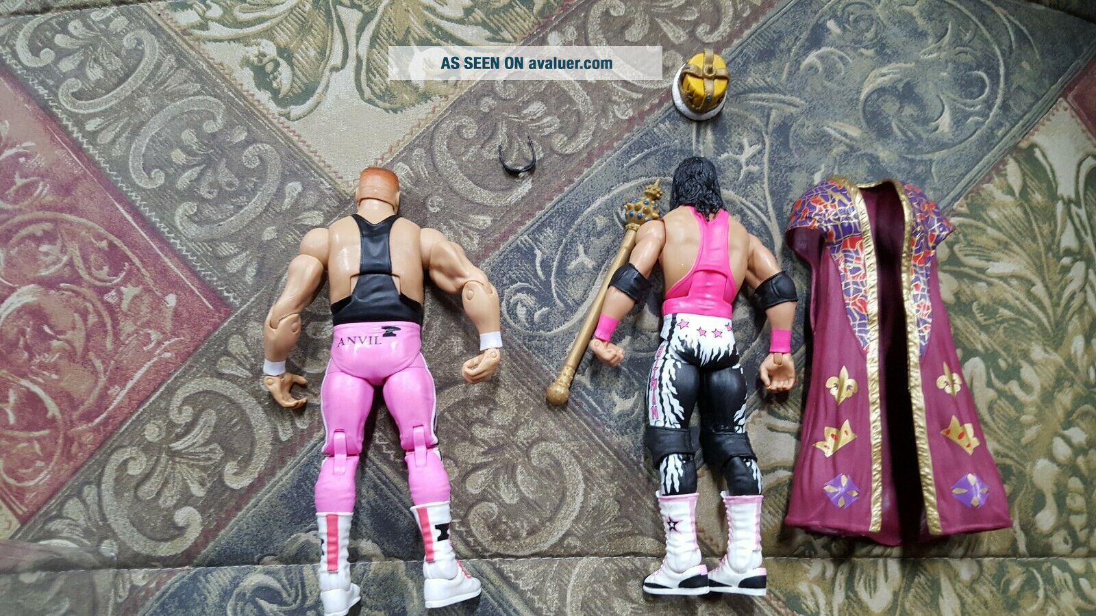 WWE Elite Brett The Hitman Hart And Jim The Anvil Neidhart | #8844826
