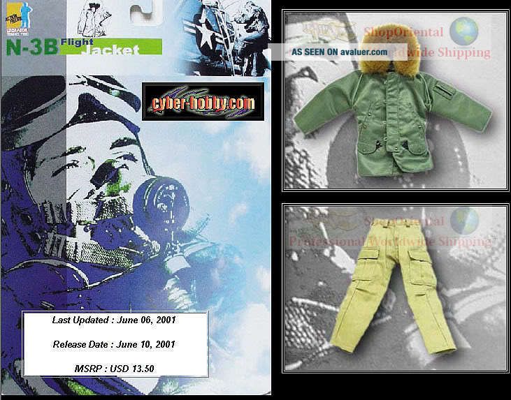 Dragon Action Figure 1:6 Scale US Fighter Pilot N - 3B Flight Jacket ...