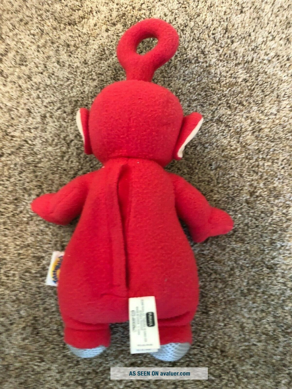 Vintage 1998 Playskool Red Po Teletubbies Talking Plush Stuffed Doll ...
