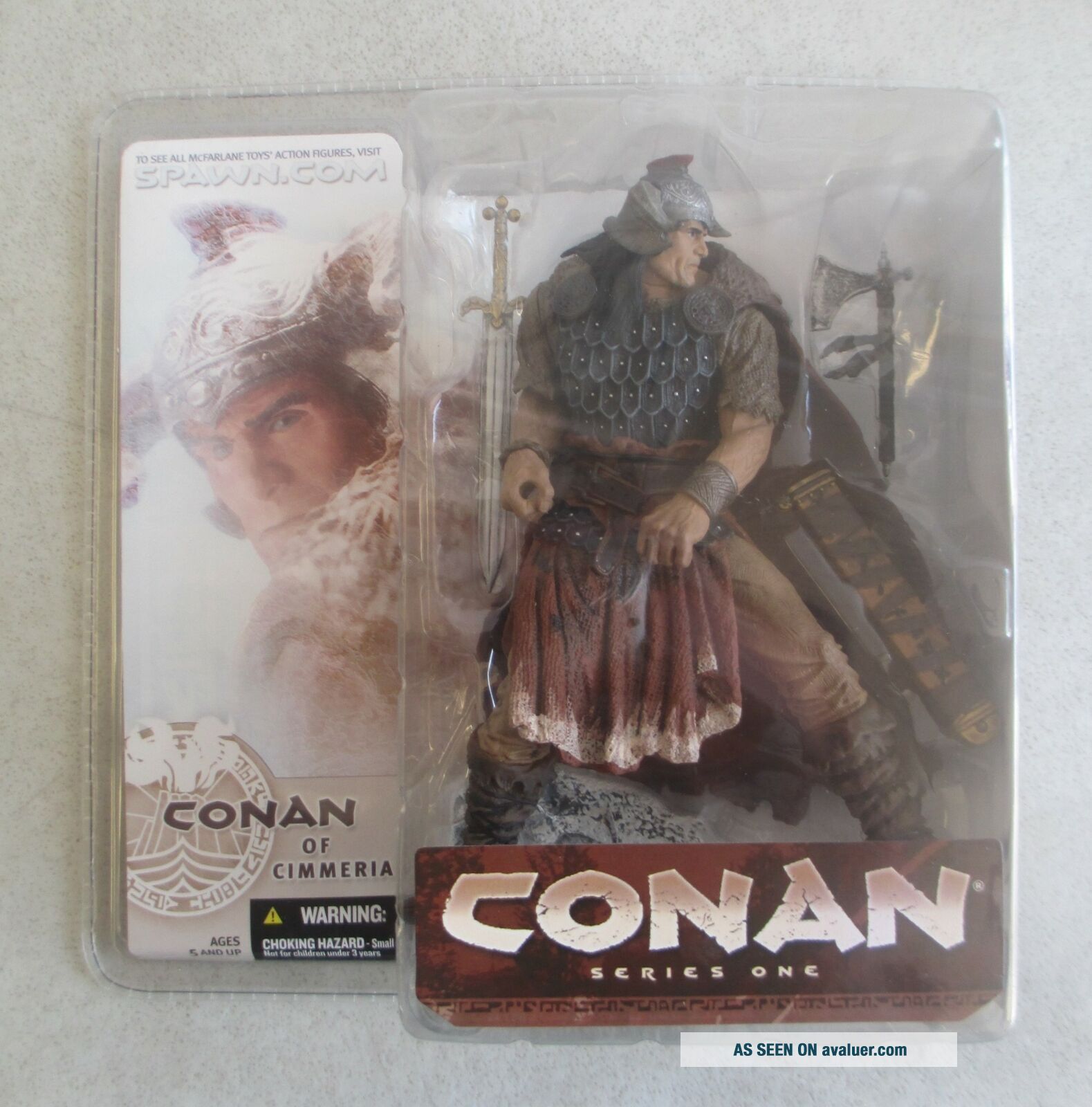 MIP 2004 MCFARLANE TOYS CONAN SERIES ONE CONAN OF CIMMERIA ACTION ...