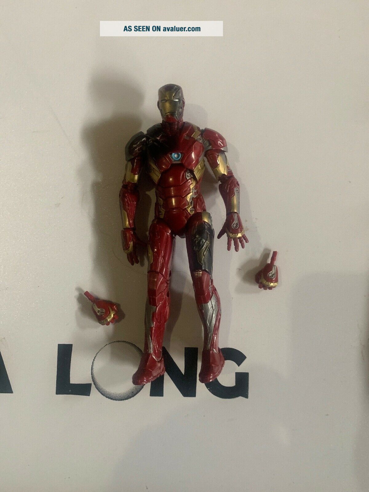 MARVEL LEGENDS LOOSE CIVIL WAR BATTLE DAMAGEG IRON MAN | #8865992
