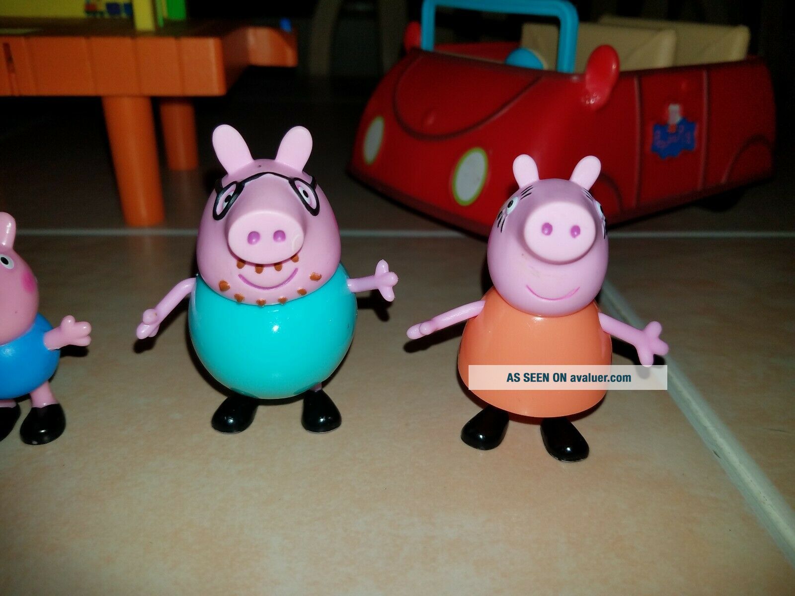 Peppa Pig Talking Car And Talking Lights Tree House Part And Figures ...