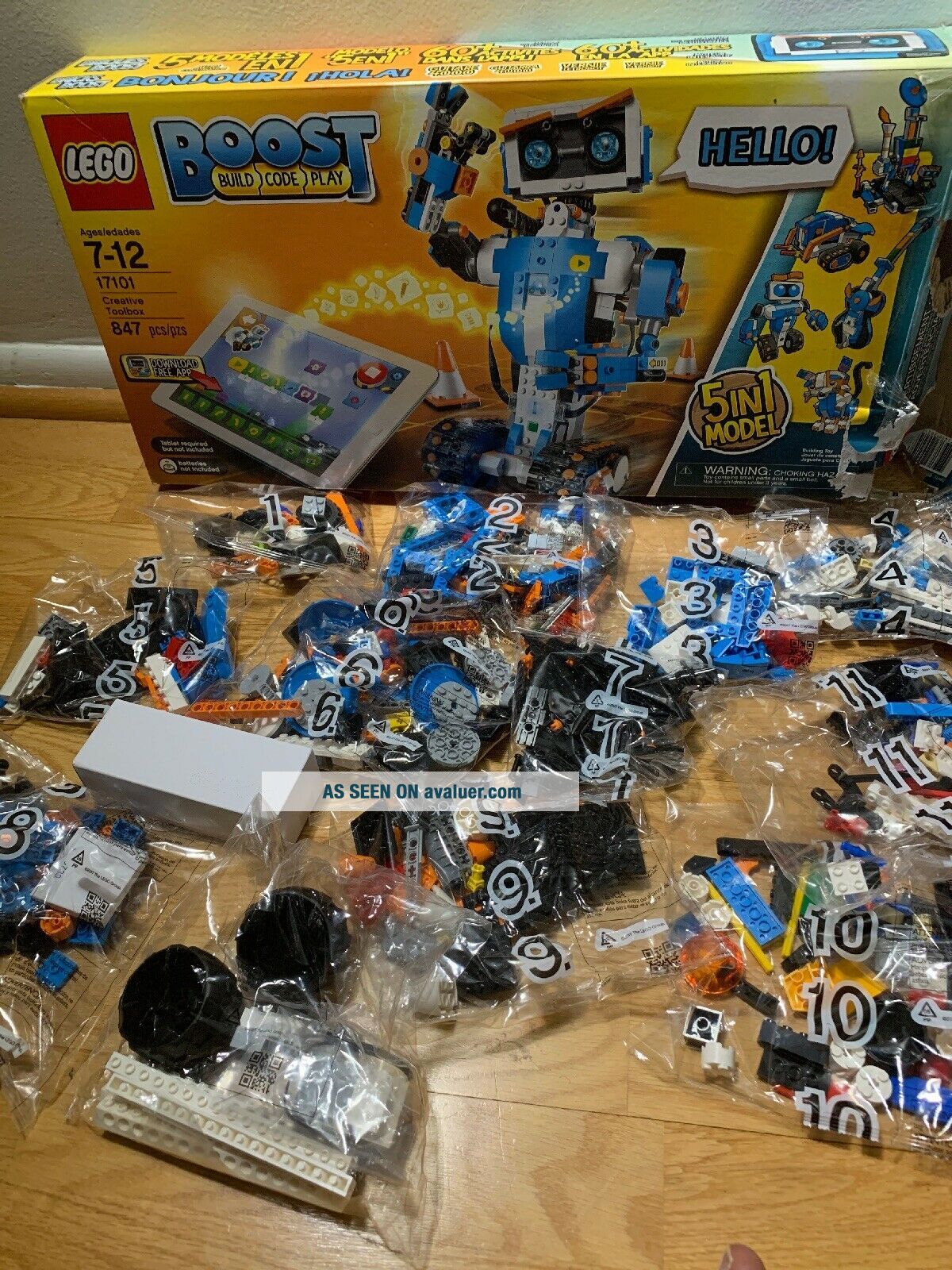 LEGO Boost Creative Toolbox 17101 Fun Robot Building Set Educational ...