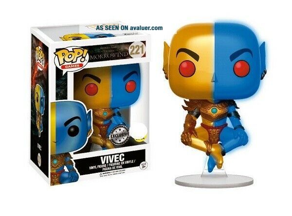 Elder Scrolls Morrowind Vivec Exclusive Glows In The Dark POP Games 221 ...
