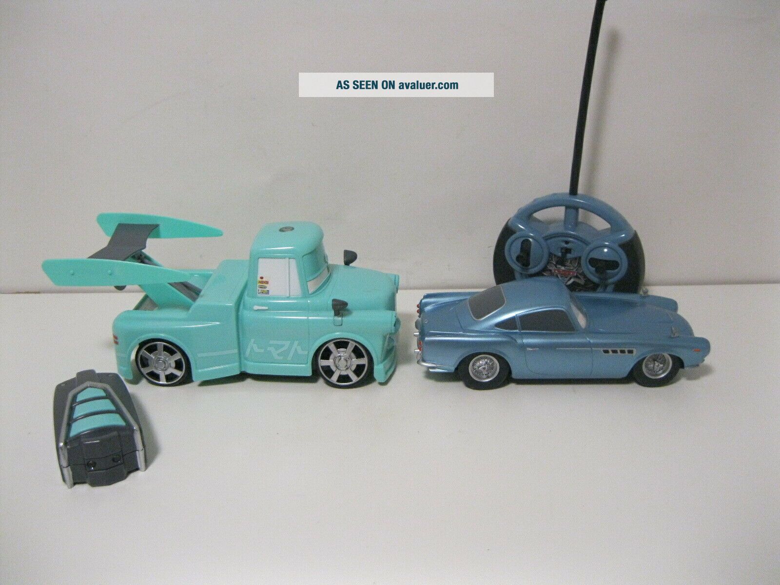 Disney Pixar Cars 2 Air Hogs R/C Finn McMissile & Mater Remote Control ...