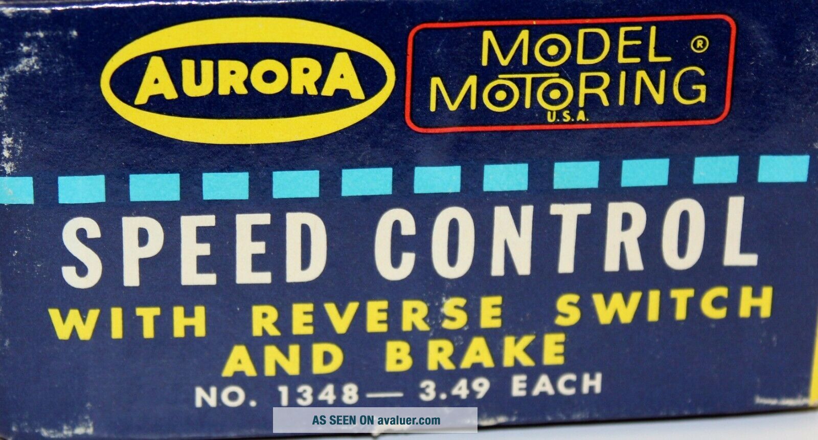 Antique HO Scale Model Motoring " Speed Control " (Reverse Switch ...
