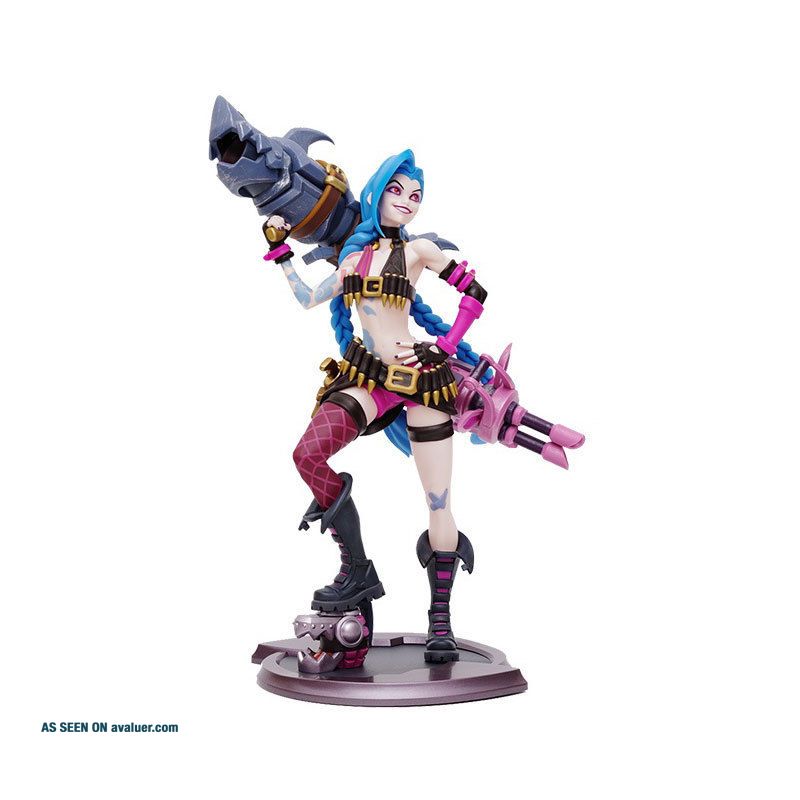 League Of Legends Jinx Statue LOL Collective Official Action Figure ...
