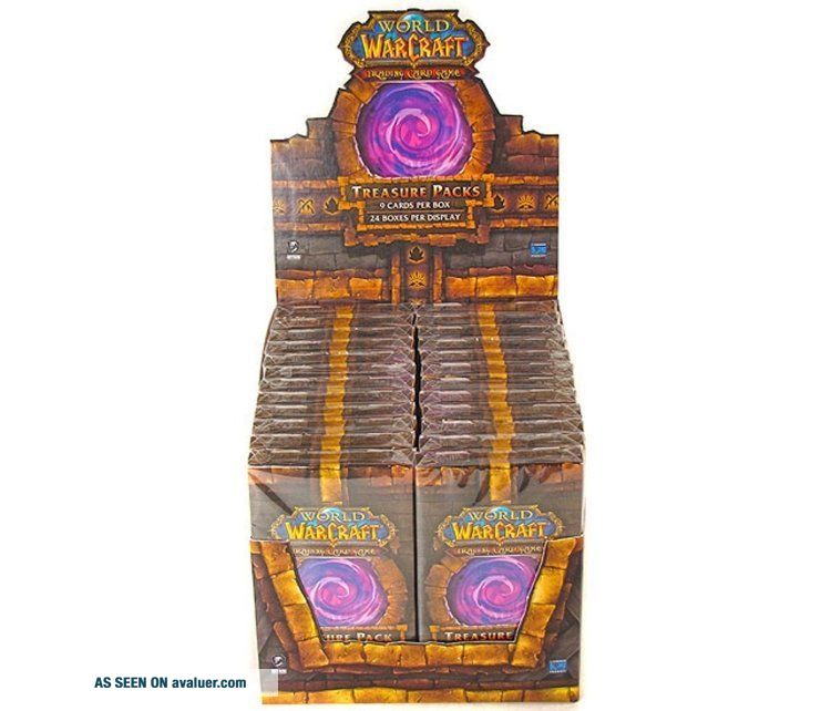 2011 Dungeon Treasure Pack Box World Of Warcraft WoW TCG Trading Card ...