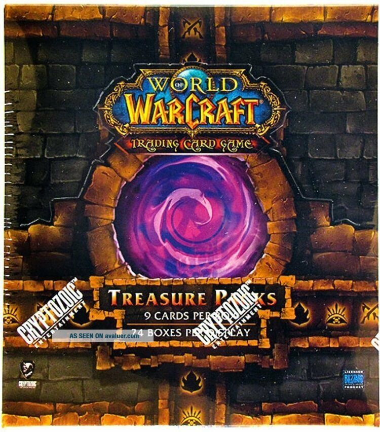 2011 Dungeon Treasure Pack Box World Of Warcraft WoW TCG Trading Card ...