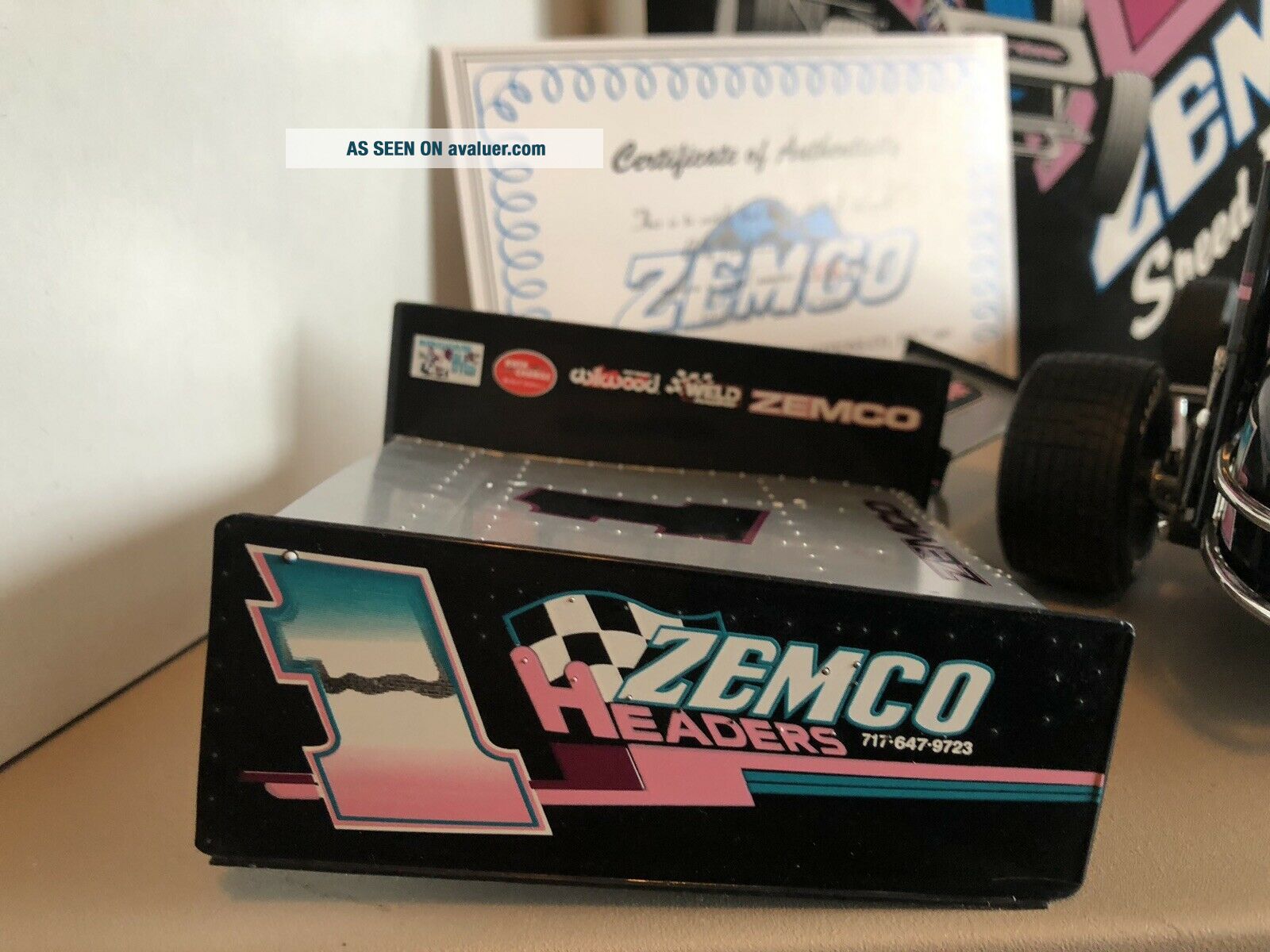 GMP Billy Pauch 1 Zemco Equip 1:18 Scale Die Cast Sprint Car Seventh In ...