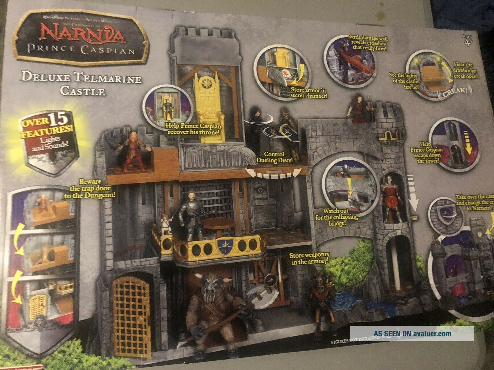 Disney The Chronicles Of Narnia Prince Caspian Deluxe Telmarine Castle ...
