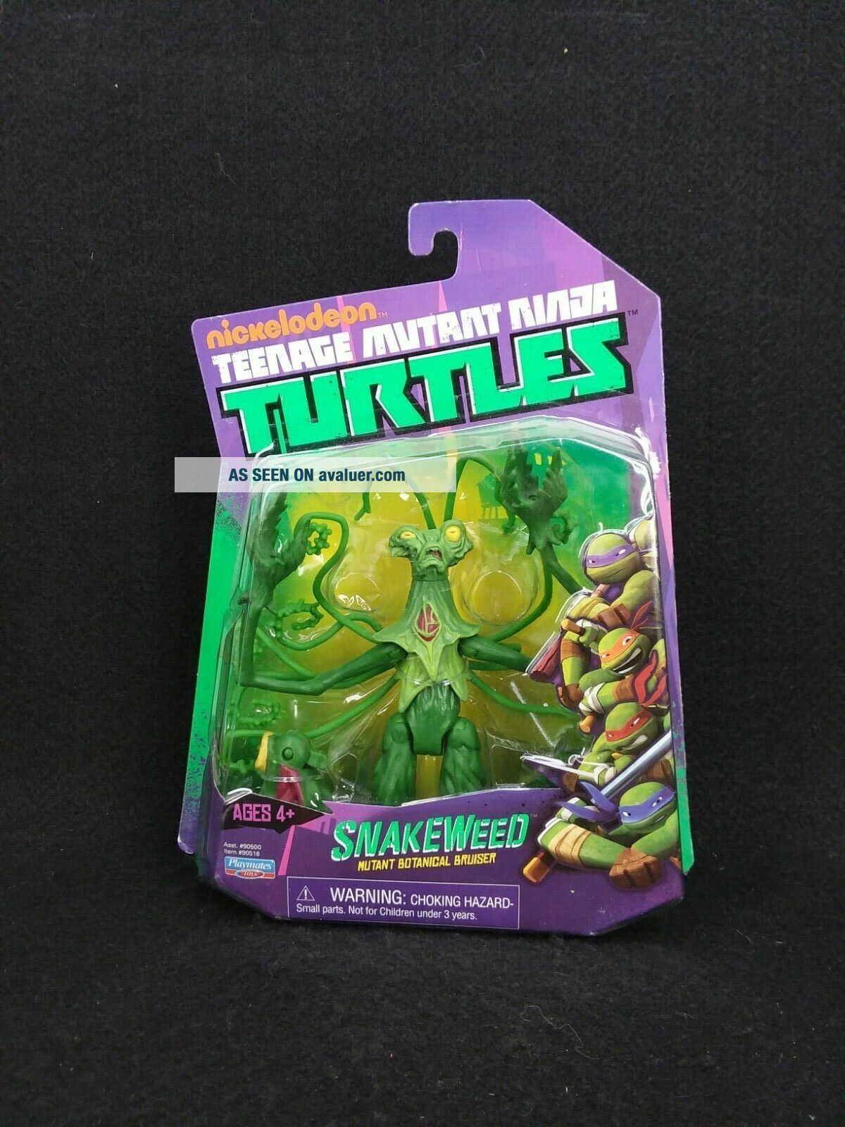 Teenage Mutant Ninja Turtles Snakeweed Playmates MOSC TMNT Nickelodeon ...