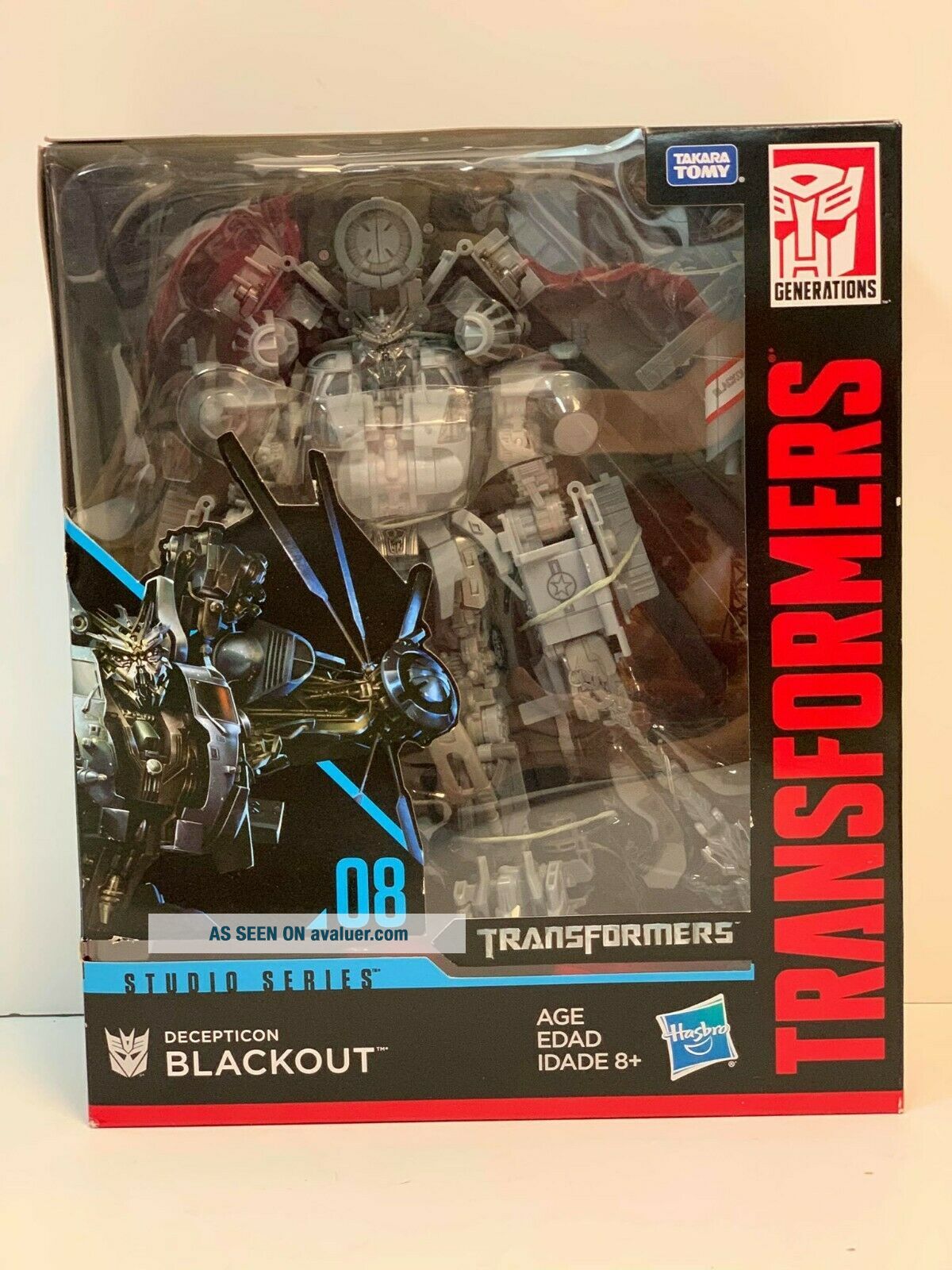 Hasbro Takara Tomy Transformers Generations Studio Series BLACKOUT ...