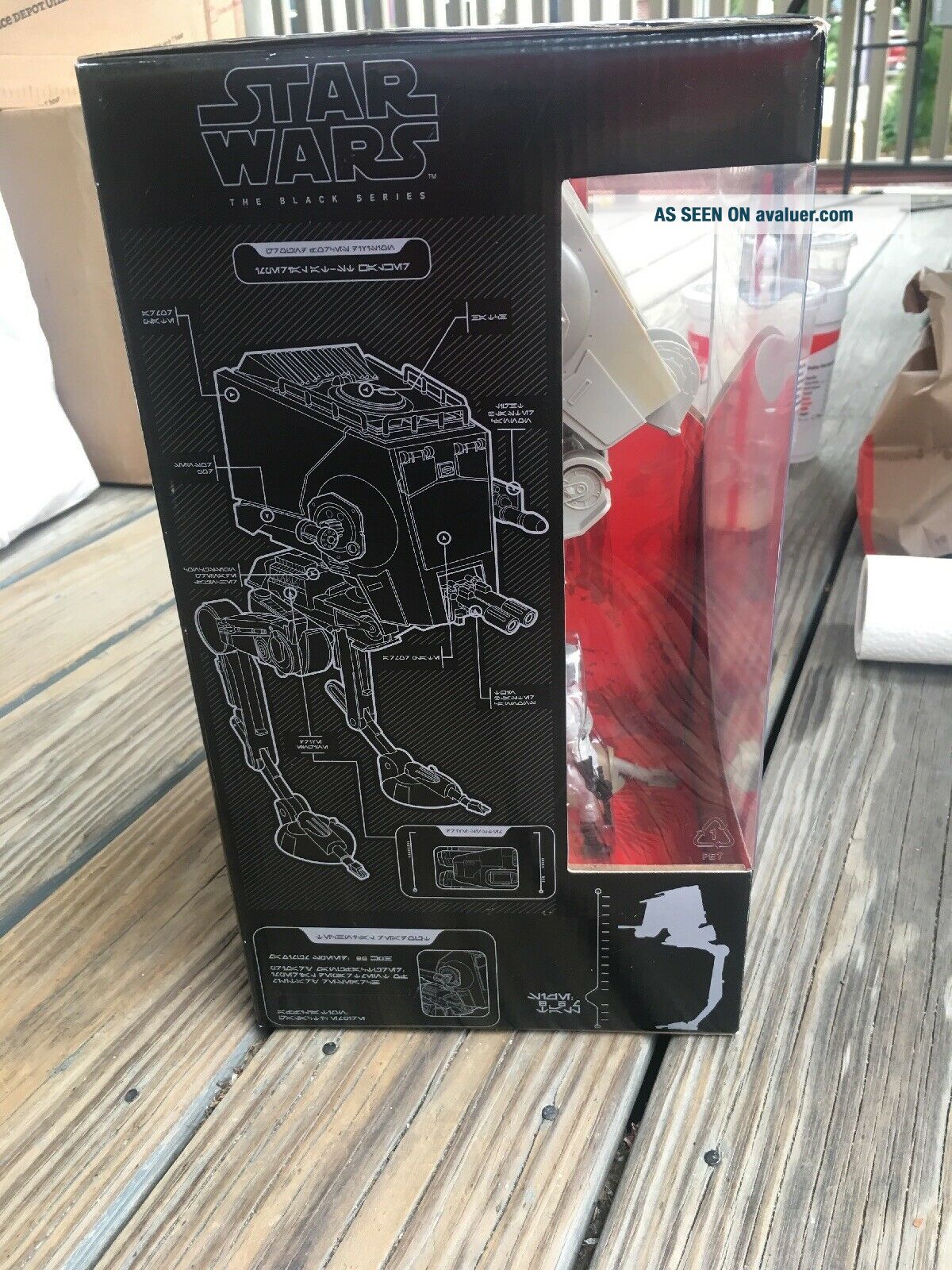Star Wars IMPERIAL Black Series AT - ST Walker MIB Hasbro W/ DRIVER ...