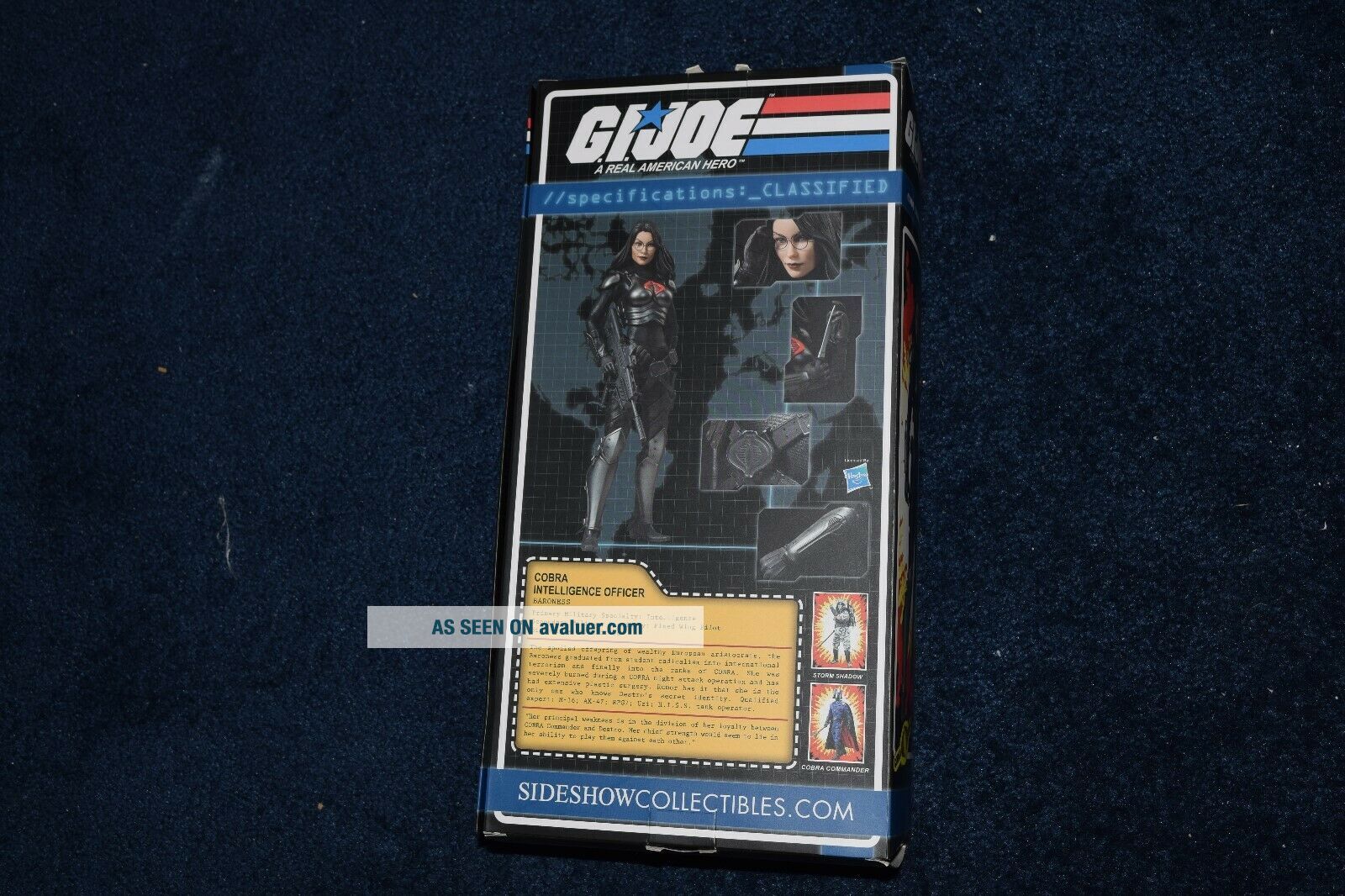 Sideshow GI Joe Sixth Scale 1/6 Cobra Baroness Figure 100 Complete ...