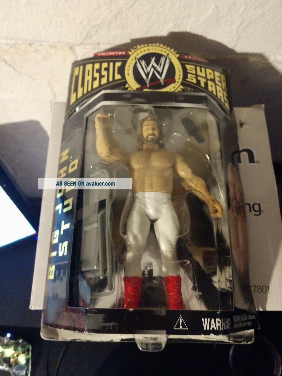 WWE Classic SuperStars Big John Studd Jakks Pacific Wrestling Action ...