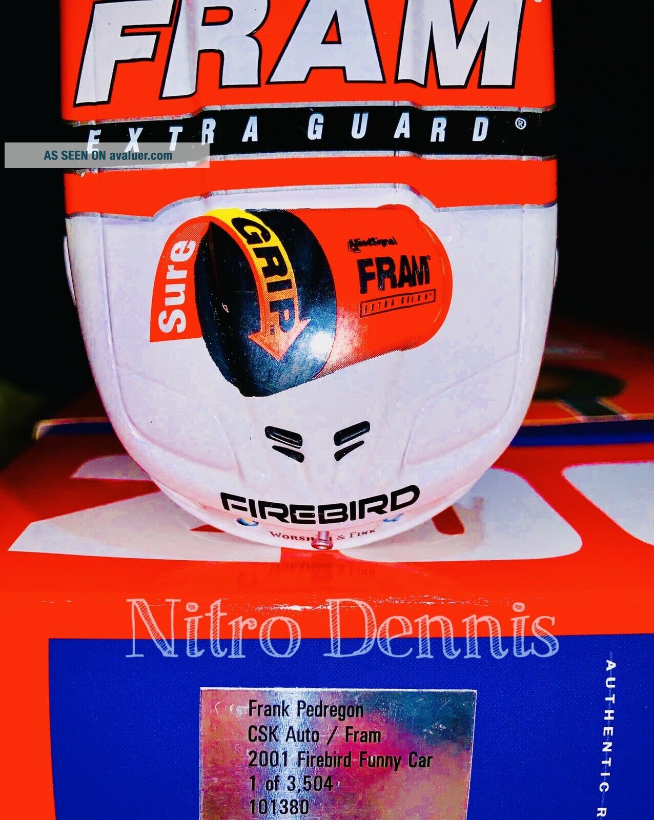 NHRA Frank Pedregon 1:24 Diecast NITRO Funny Car FRAM TOP FUEL Drag ...