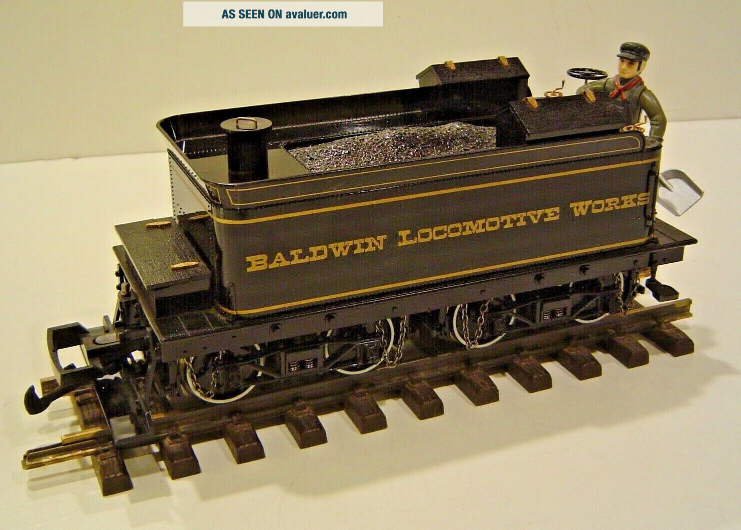 BACHMANN SPECTRUM " G " SCALE BALDWIN TENDER WITH METAL WHEELS ...