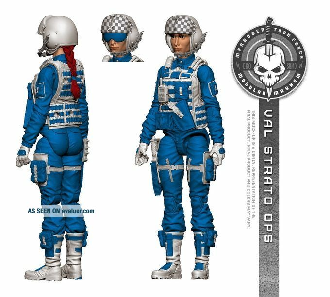 Marauder Task Force MTF Valkyries Strato Ops FEMALE TROOPER NEW/UNUSED ...