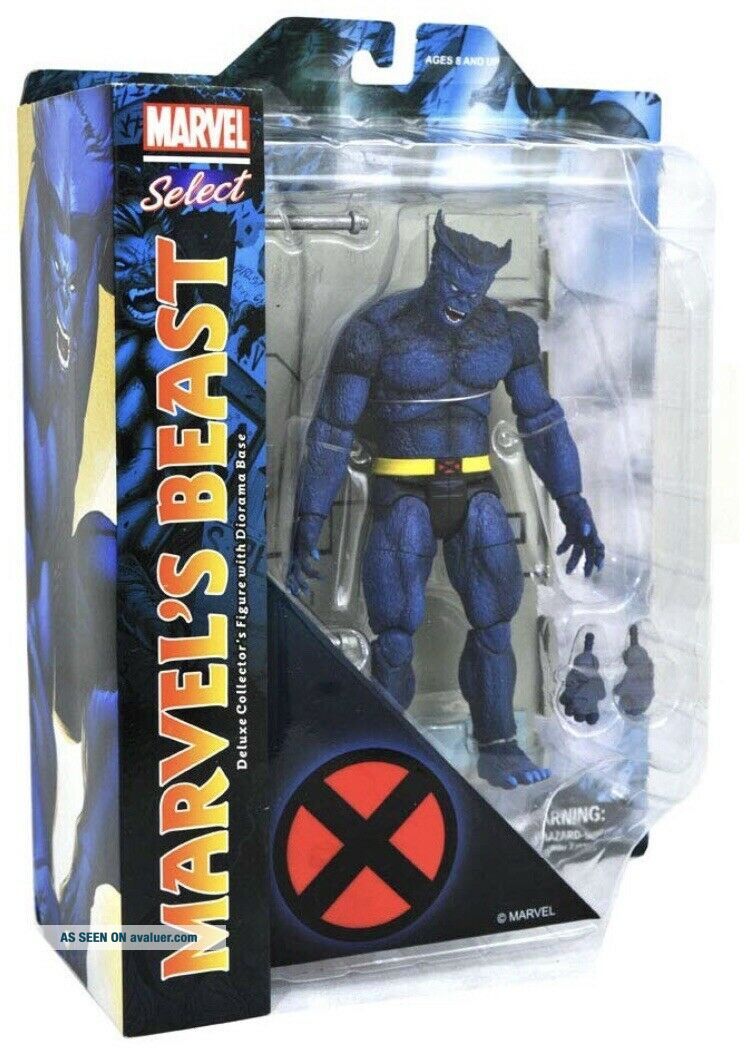 X - Men Marvel Select Beast Action Figure Diamond Select Toys Fast Ship ...