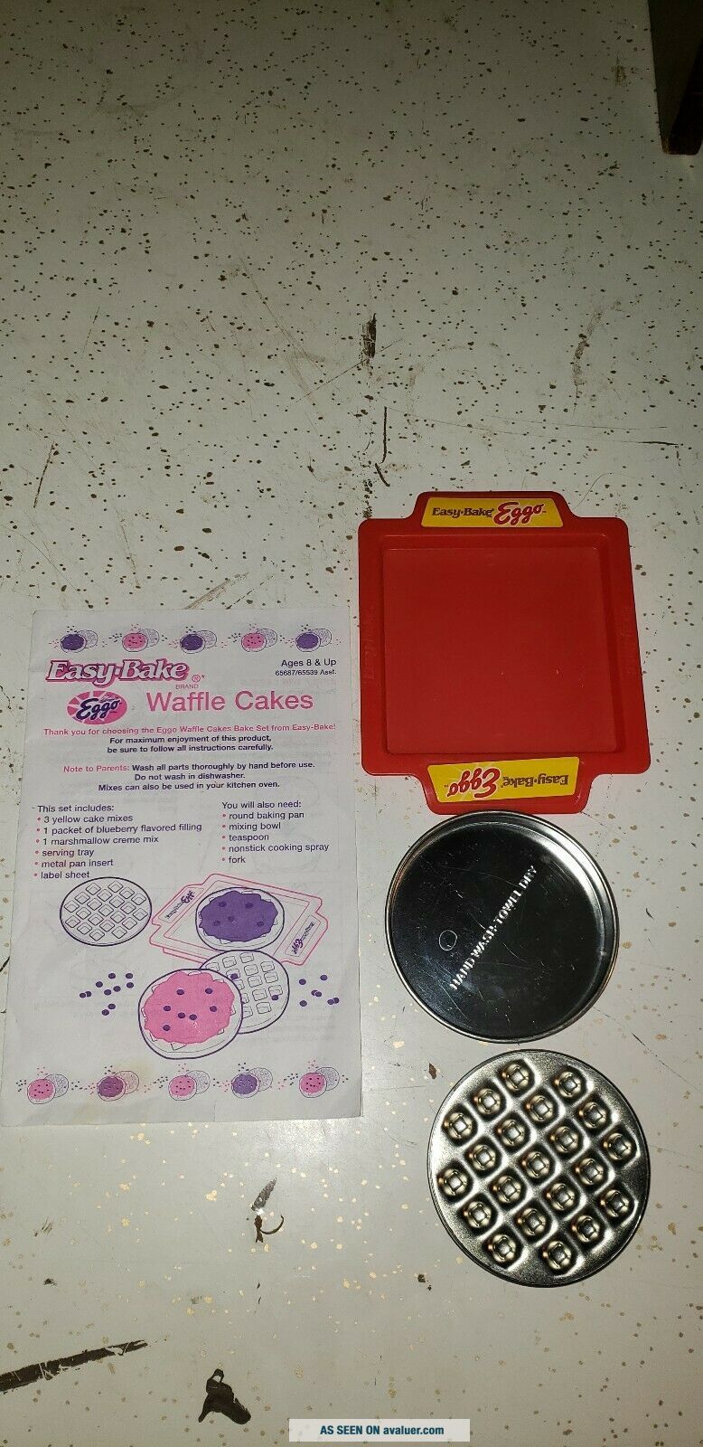 Rare Easy - Bake Oven Eggo Waffle Cakes Bake Set | #8961223