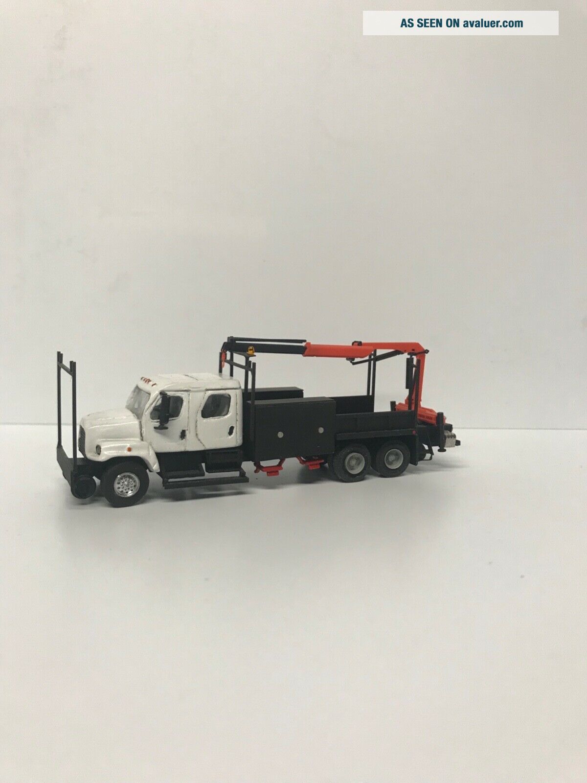 HO 1/87 Scale Custom Railroad Maintenance Truck Freightliner 108 Sd Hi ...