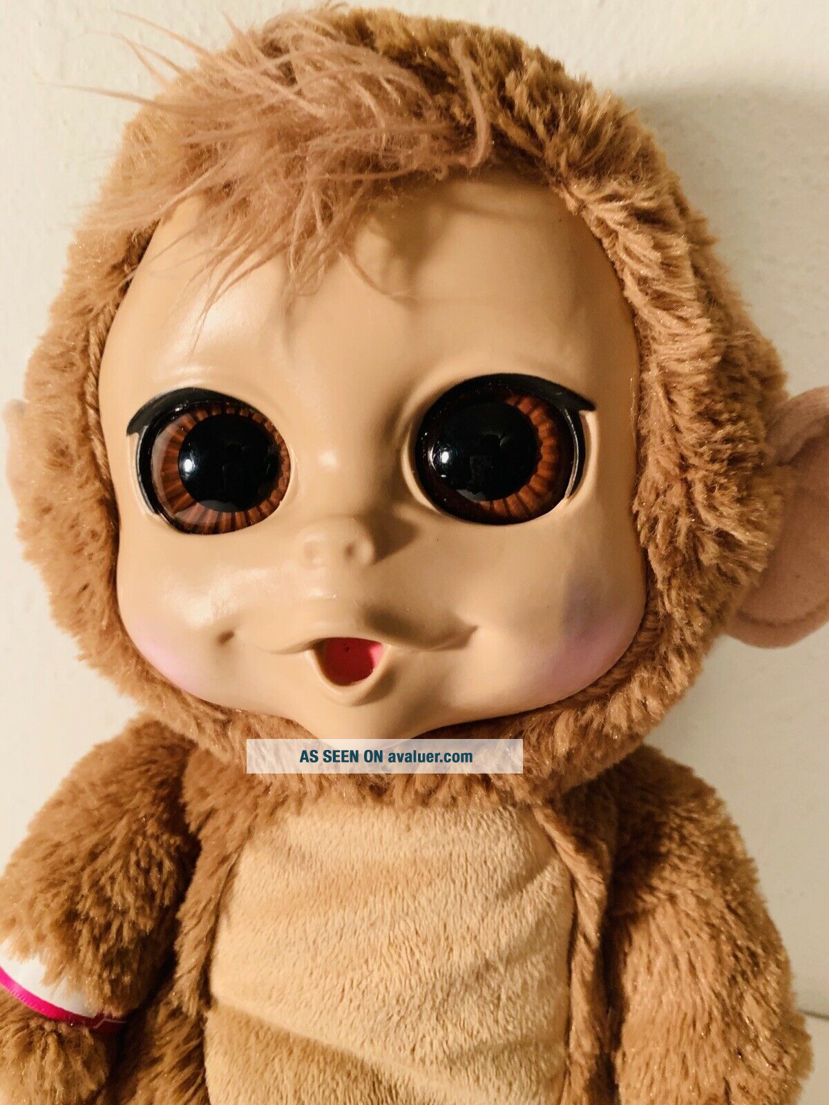 TM And ET PLUSH MONKEY THUMB SUCKING GIGGLIN BABY | #8943133