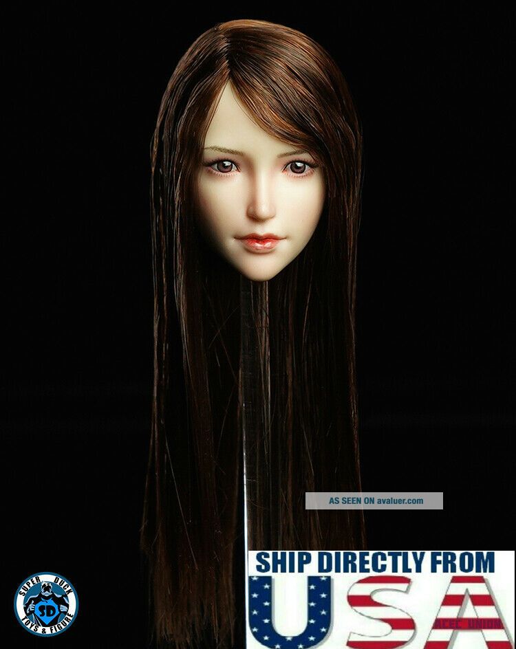 SUPERDUCK 1/6 Female Head Sculpt SDH017A PALE For 12 " TBLeague Hot ...