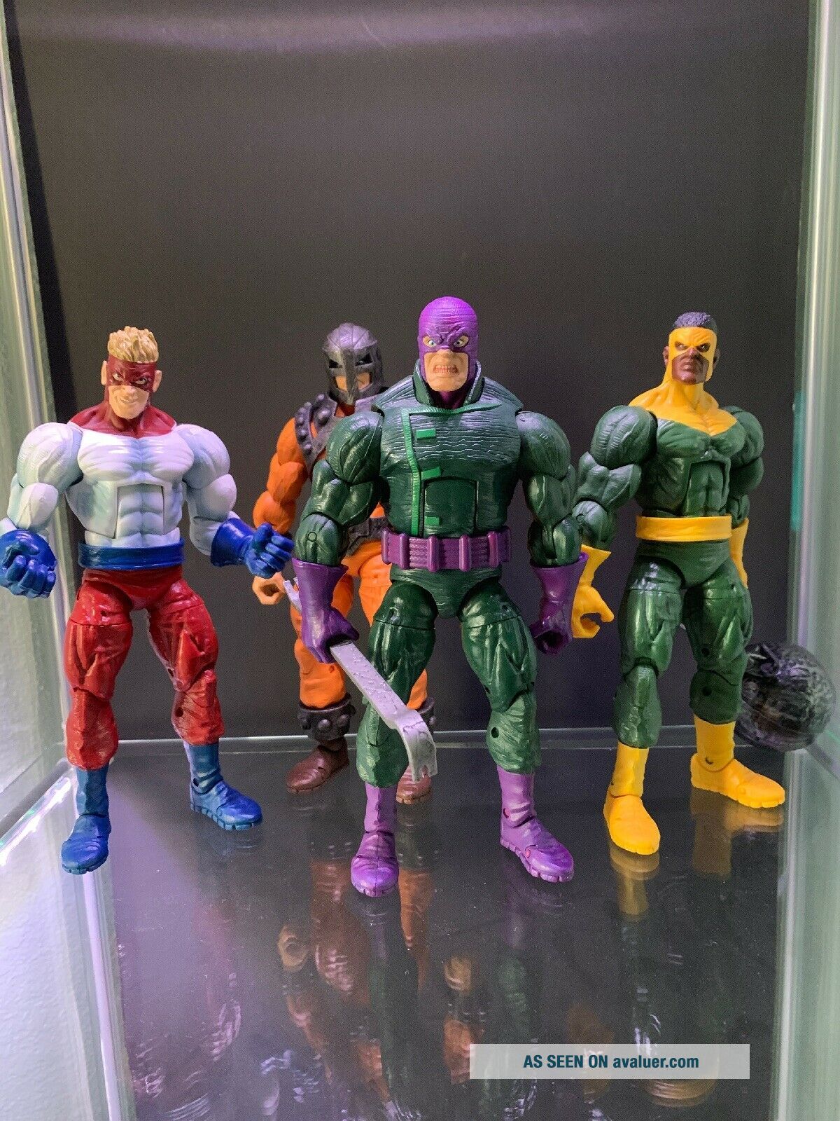 Marvel Legends Wrecking Crew WRECKER THUNDERBALL PILEDRIVER BULLDOZER ...