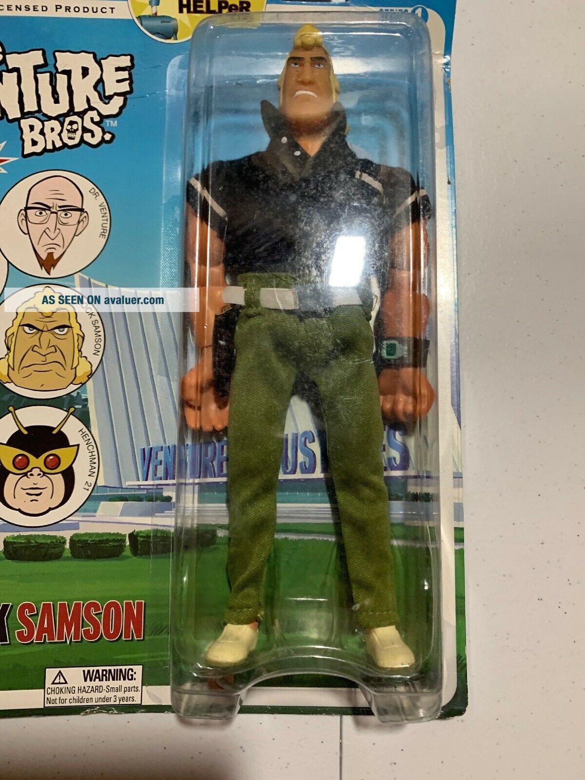 Venture Bros. Brock Samson Figure 2010 Bif Bang Pow In Package | #8950146