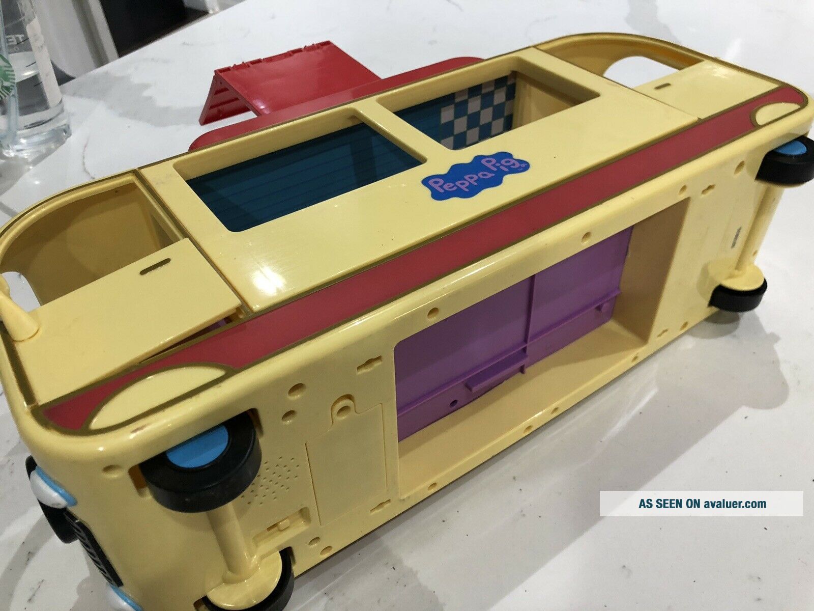 Camper Van Peppa Pig Playset Transforming Motor Home Vehicle Bus Tent ...