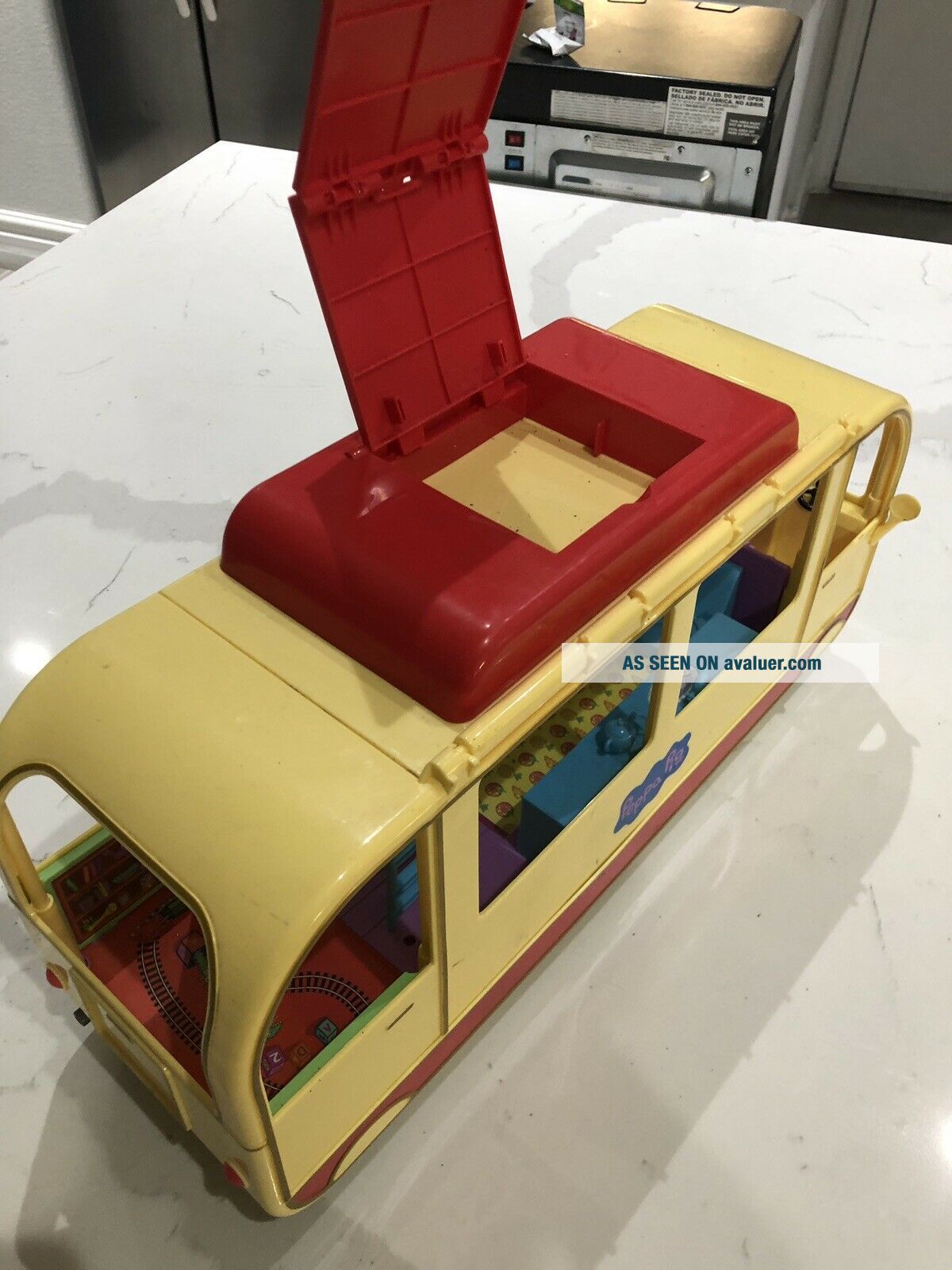 Camper Van Peppa Pig Playset Transforming Motor Home Vehicle Bus Tent ...