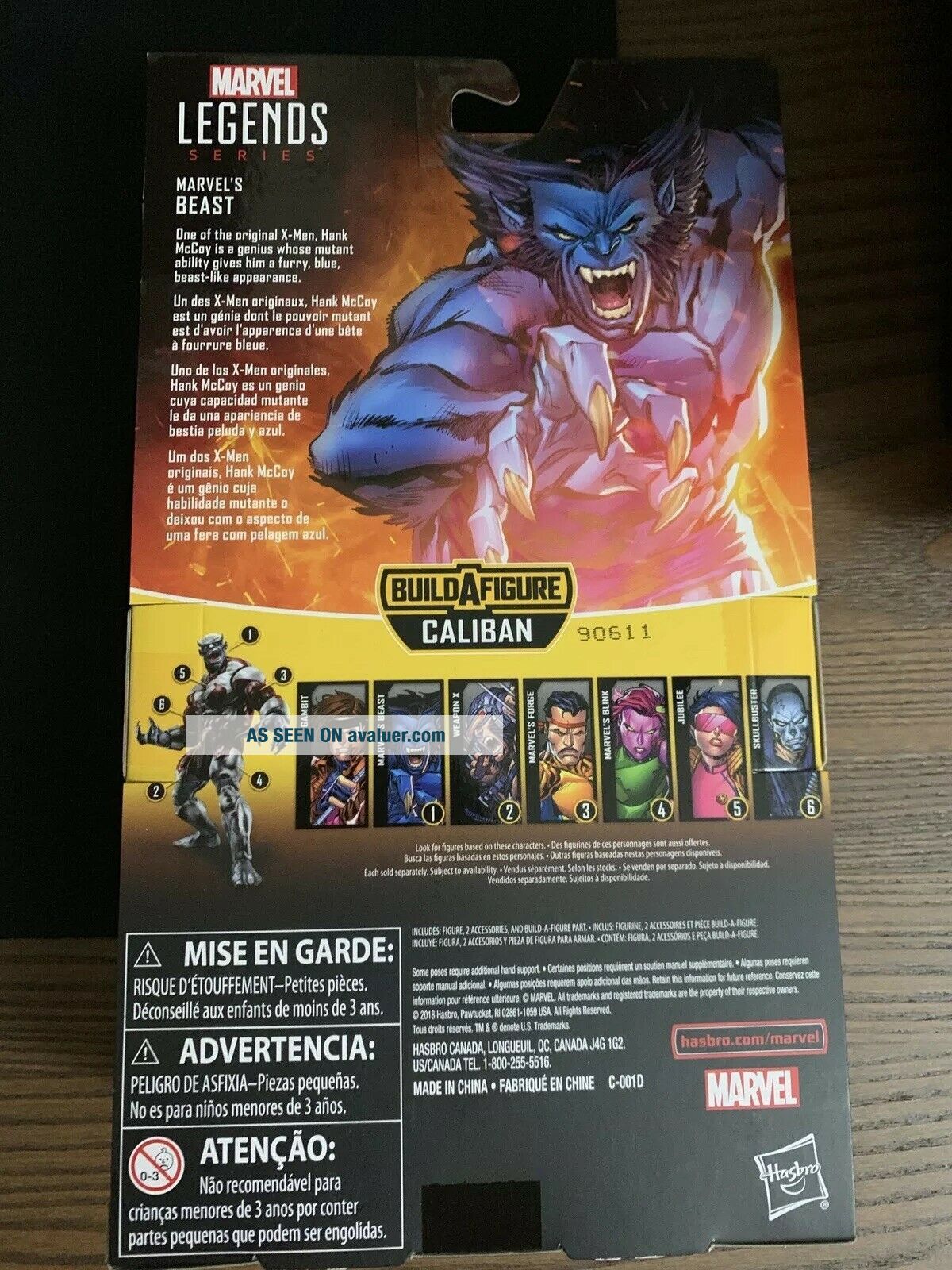 Marvel Legends Beast From Caliban BaF Wave (X - Men) | #8949243