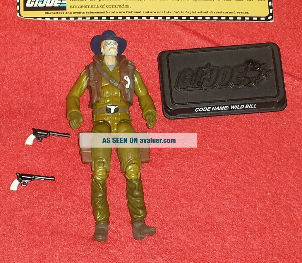 GI JOE 25th Anniversary WILD BILL Helicopter Pilot LOOSE COMPLETE ...