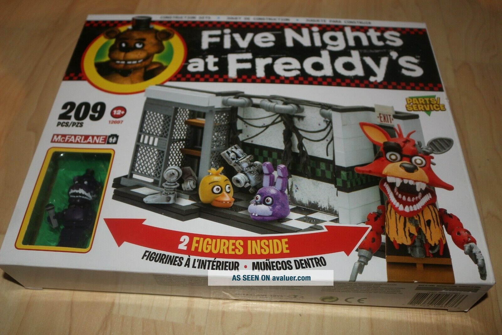 Five 5 Nights At Freddy ' S Parts/Service Set In Package | #8966991